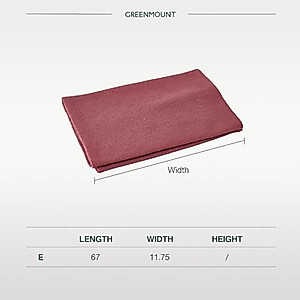 GreenMount Women's Scarf 100% Cashmere Knitted Scarf Shawl Plant Dyeing Warm Soft for Fall Winter Women