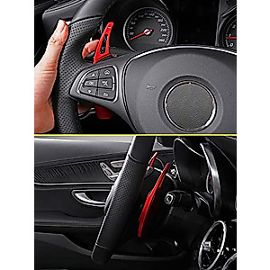 QUNINE for Mercedes Benz GLC CE Class X253 W205 W213 MB FLAC 292 W166 W167 Car Steering Wheel Paddle Shifter