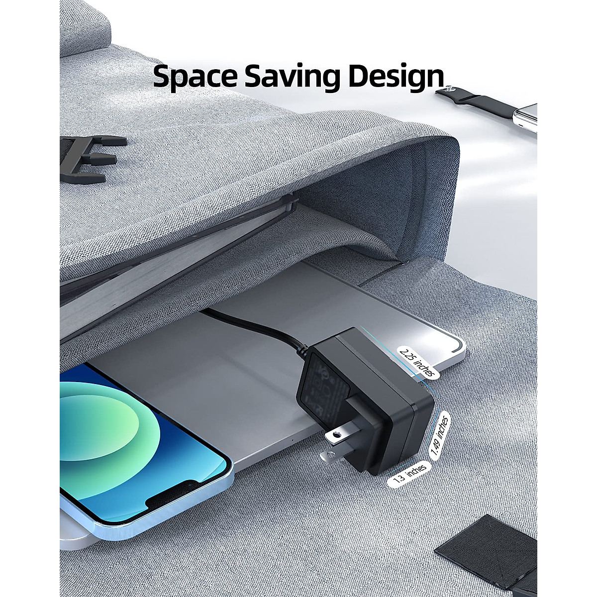 22V Power Cord AC Charger Fit for Shark SV75Z XA75N SV75 SV75N SV75C SV75SP SV719 Euro-Pro SV738 SV736 SV736R SV736N SV752 XB75N 1025FI Cordless Hand Vacuum Replacement Charging Supply Adapter Cord