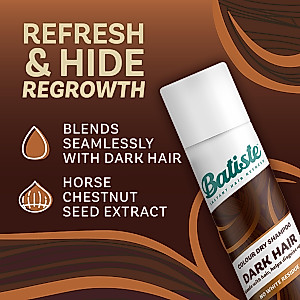 Batiste Dry Shampoo for Dark Hair, 3.81 oz