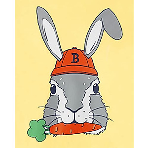 The Children's Place Baby Boys' and Toddler Equality for All Short Sleeve Graphic T-Shirts, Easter Bunny, 3T