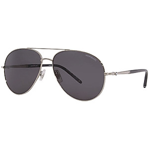 Sunglasses Montblanc MB 0068 S- 003 Silver/Grey