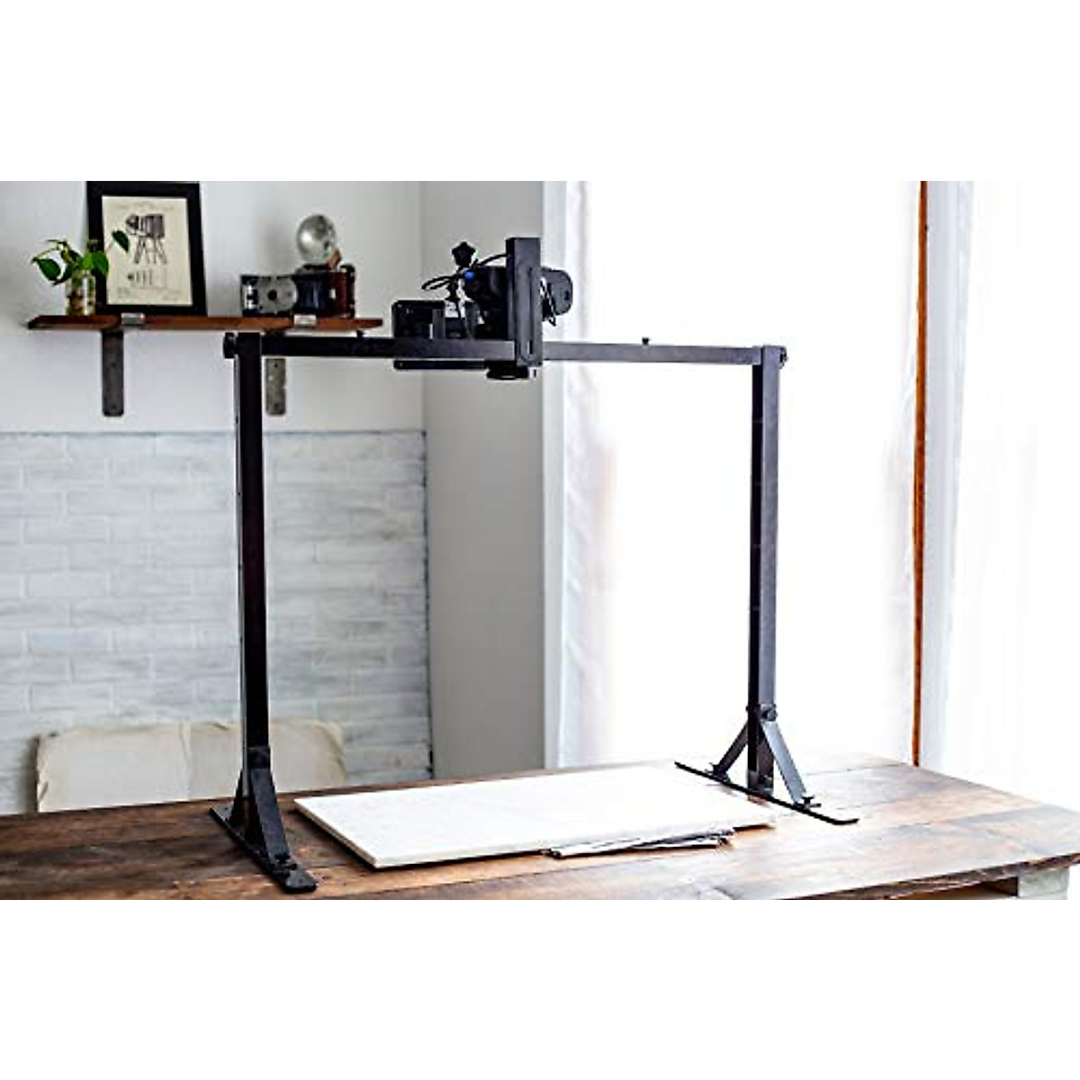 Glide Gear OH100 Professional Metal Overhead Table Top Mount Stand Photography Studio DSLR Video Camera iPhone Top Down Platform
