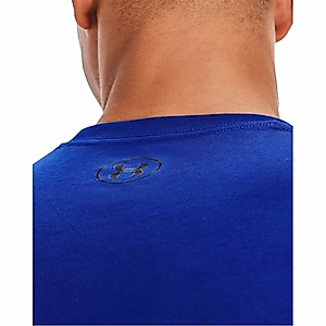Under Armour Men's Boxed Sportstyle Short-Sleeve T-Shirt, Royal (400)/Graphite, Large Tall