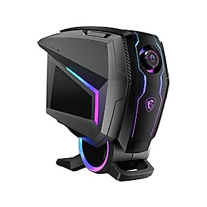 MSI Aegis Ti5 (Full) Gaming Desktop, Intel Core i9-12900K, GeForce RTX 3080 Ti, 64GB Memory, 2TB SSD + 2TB HDD, WiFi 6E, Liquid Cooling, USB Type-C, VR-Ready, Windows 11 PRO (12VTF-027US)