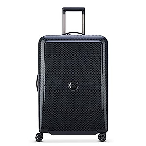 DELSEY PARIS Unisex-Adult's Suitcase, Black, L (70 cm-81 litres)
