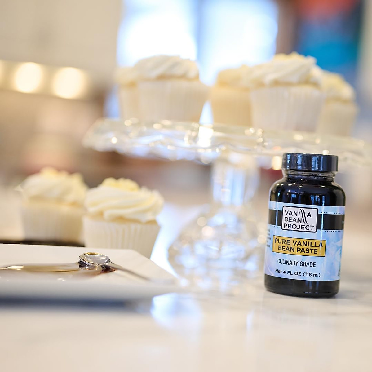 Pure Vanilla Bean Paste | Perfect for Baking and Cooking | Vanilla Bean Project | 1 Gallon