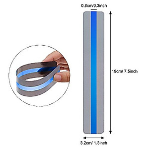 Chinco 32 Pieces Guided Reading Strips Highlight Strips Colored Overlays Colorful Bookmark-Helps with Dyslexia for Students and Teacher Teaching(Mixed Colors)