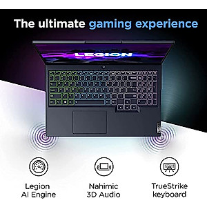 Lenovo Legion 5 Pro 16" 165Hz QHD IPS Gaming Laptop, AMD Ryzen 7 5800H, NVIDIA GeForce RTX 3070,RGB Backlight, TGP 130W, 32GB RAM, 2TB PCIe SSD, Windows 10H, 32GB USB