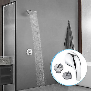 Shower Knob Replacement(100657) for Moen Lever Shower Handle, Compatible with Moen PosiTemp Valve Systems, Brushed Nickel