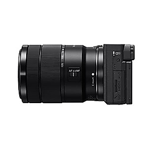 Sony Alpha a6400 24.2MP Mirrorless Digital Camera with 18-135mm Lens Bundled with Corel Photo Software, Koah Power Kit, Carrying Case, 64GB SDXC Card, and Accessories (6 Items)