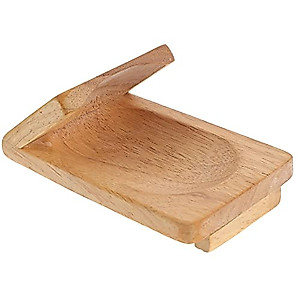 CALLARON Decorating Tools Oyster Shucking Clamp Wooden Oyster Shucking Tool Seafood Shucking Clamp Oyster Opener Clamp Kitchen Gadgets for Oyster Clam Shellfish Seafood Kitchen Utensil Set