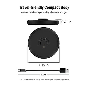 Charging Cradle Charger for Bose Soundlink Revolve, Charging Cradle Dock for Bose Soundlink Revolve/Soundlink Revolve+ (Series II) Revolve Plus Portable Speaker Charging Dock Replacement Charger Base