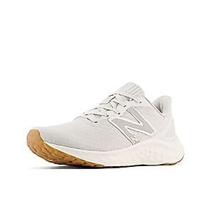 New Balance Women's Fresh Foam Arishi V4 Running Shoe, Summer Fog/Nimbus Cloud/Light Gold Metallic, 8.5