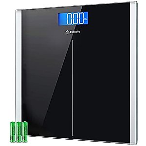 Etekcity Digital Body Weight Bathroom Scale with Step-On Technology, Reliable Results with High Precision Measurements, Large Backlit LCD Display, 400 Pounds