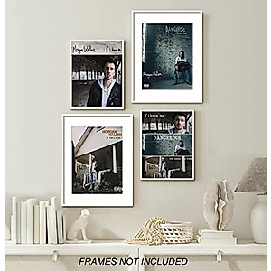 IZOOMIHOME Morgan Poster Wallen Music Album Cover Limited Edition Posters, Music Posters (Set of 4, 8in x 10in, Unframed) (Morgan Poster)