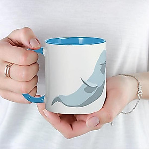 CafePress Beluga Mug Ceramic Coffee Mug, Tea Cup 11 oz