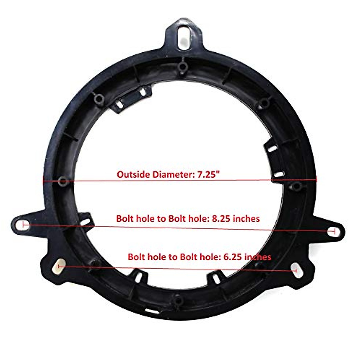 Aftermarket 6" to 6.75" Speaker Adapter Bracket (Pair) 82-8148 for Lexus Toyota Scion Comparable to Metra