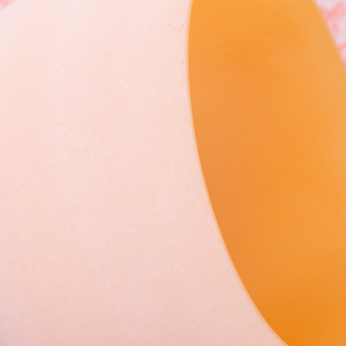 ENERGYSOUND 432Hz Perfect Pitch D Note Sacral Chakra Orange Colored Quartz Crystal Singing Bowl 11 inch