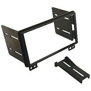 Scosche FD1428B Compatible with Select 2001-05 Ford / Lincoln / Mercury ISO Double DIN Dash Kit Black