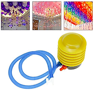 Plastic Bellows Foot Pump, Foot Pump - Sports Inflatable Pump for Inflatables, Yoga, Bed, Mattress, Inflatable Boat, Exercise Ball, Balloon, Balls, Swimming Ring & Toys