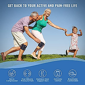 Fit Geno 2023 Upgraded Sciatica Pain Relief Brace, ReActive+ Sciatica Pain Relief Devices w/Dual Pressure Pads for Maximum Pain Relief for Sciatica, Better Sciatica Brace Than What You've Seen On TV