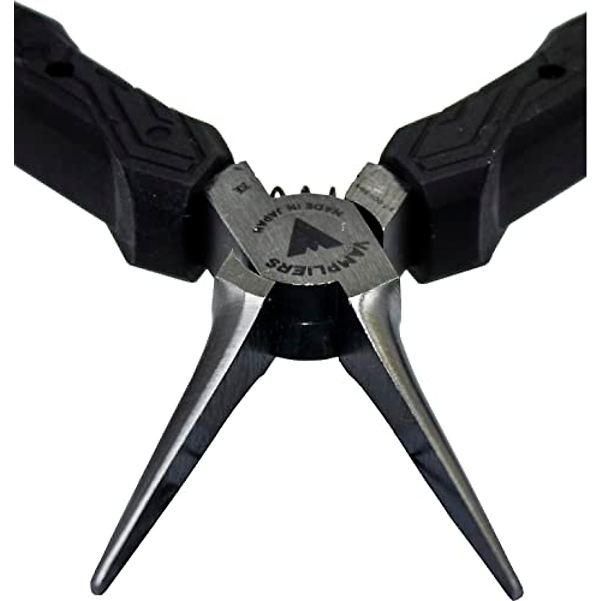VAMPLIERS 5.5" Precision Tip Carbon Steel Mini Needle Nose Pliers with No Serrated Jaws. ESD safe, ideal for precision work on SMD. Made in Japan: VT-001-5NN