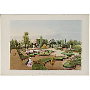 "The Alhambra Garden," Elvaston Castle, the Seat of the Right Honble. the Earl of Harrington