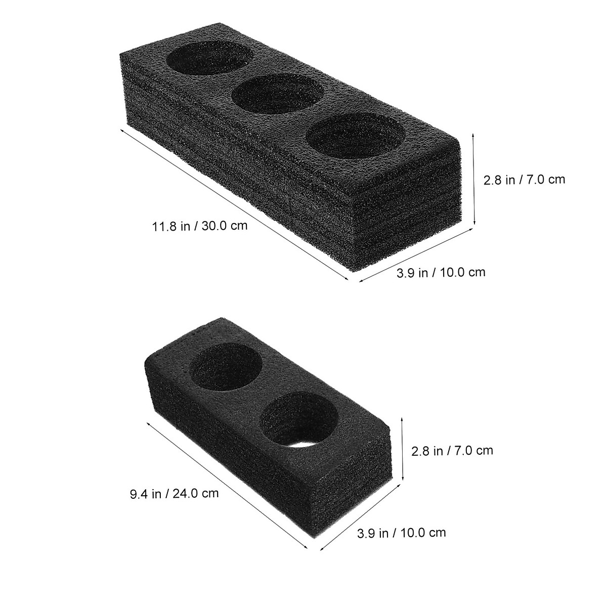 YARNOW 4 Pcs Cup Holder Drink Cup Carrier Tray Black Coffee Cups Coffee Cup Carrier Tray Beverage Carrier Foam Cup Carrier Drinks Sofa Takeout Cup Trays Accessories Pearl Cotton with Tray