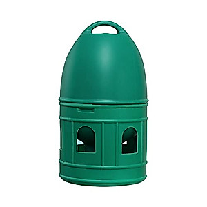 WeiLaiKeQi Pigeon Water Dispenser Automatic Feeder, 10L Water Pot Container, Large Capacity Waterer, Bird Feeding Drinker for Chicken Parrot Duck Parakeet, Green