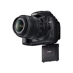 Nikon D5000 DSLR Camera with 18-55mm f/3.5-5.6G VR and 55-200mm f/4-5.6G VR Lenses (OLD MODEL)