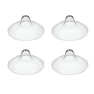 Artibetter 4pcs Contact Nipple Shield Silicone Nipple Shield for Breastfeeding Mothers