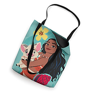 Disney Princess Moana and Pua Teal Tote Bag
