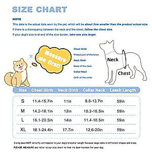 Step in Dog Harness and Leash Set, Adjustable Reflective No Pull Dog Vest Harness Set for Puppy Medium Dog with Bow Collar, Leash and Poop Bag, Medium Blue Camouflage