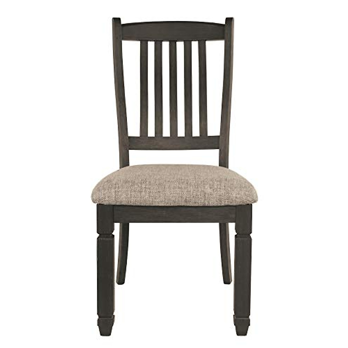 Signature Design by Ashley Tyler Creek Dining Room Upholstered Chair, 2 Count, Antique Black