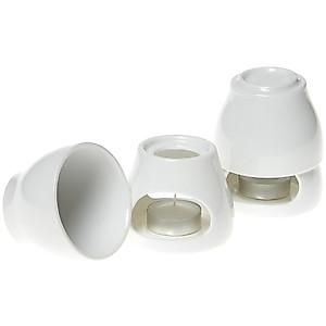 Norpro 213 Porcelain Butter Warmer, 2pc set, 4 x 7 x 4 inches, As Shown