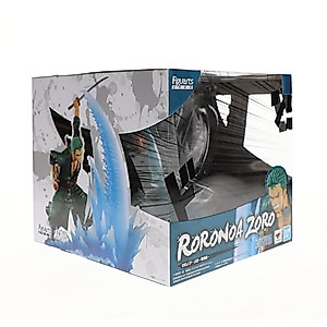 TAMASHII NATIONS Bandai Figuartszero Roronoa -Zoro- Yakkodori "Onepiece",White, Approx 190mm