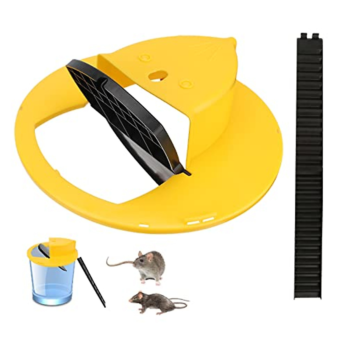 Mouse Trap Flip N Slide Bucket Lid Mouse Trap Humanized Mousetrap Reset ...