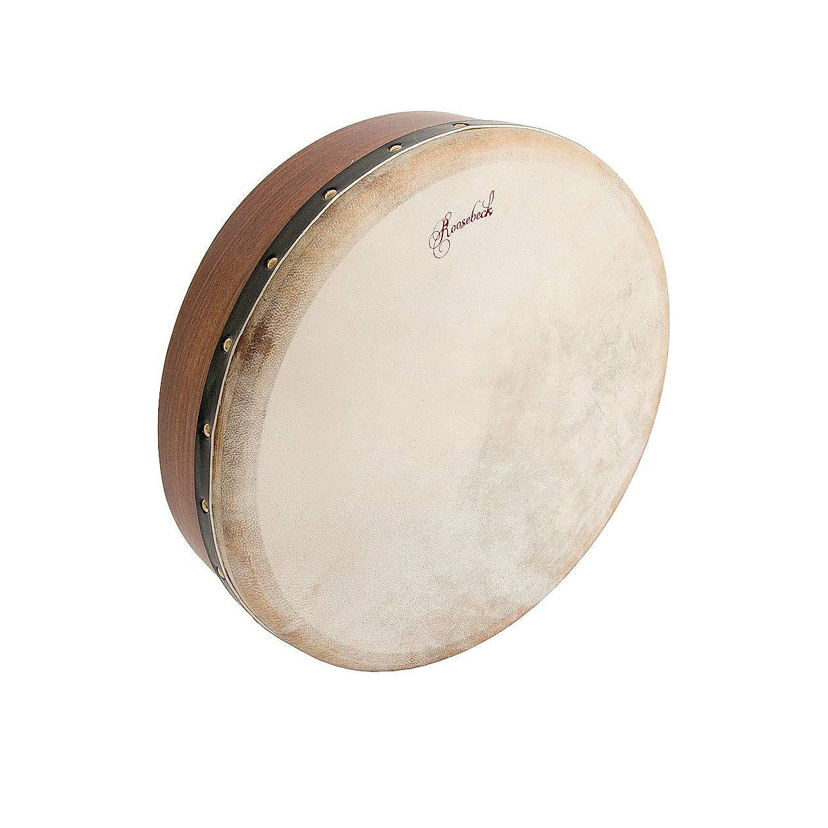 Includes: 14 inch Irish Celtic Bodhran Drum W/Fixed Goatskin Head ~ Solid Sheesham Frame + The Bodhran Drum Book & Cd