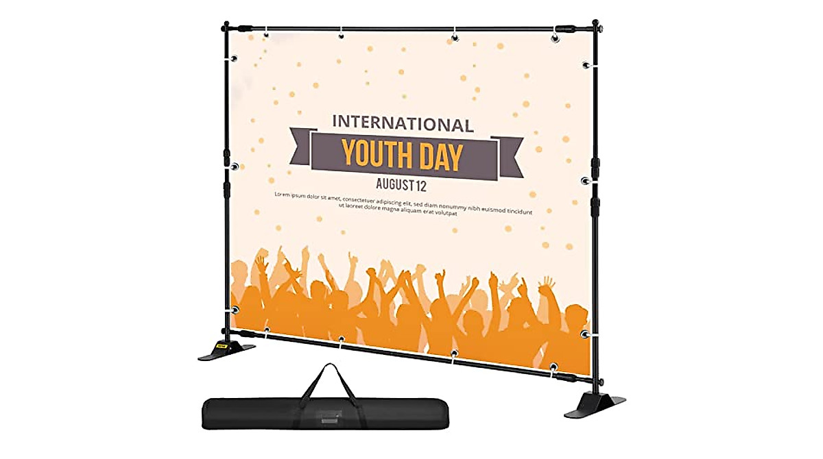 VEVOR Backdrop Banner Stand - Adjustable & Portable