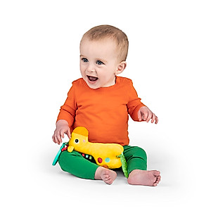 Bright Starts Tug Tunes On-The-Go Toy for Stroller and Carriers - Giraffe - Unisex, Newborn +