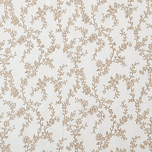 Laura Ashley - King Sheet Set, Cotton Flannel Bedding, Brushed for Extra Softness & Comfort (Victoria Beige, King)