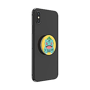 PopSockets: PopGrip with Swappable Top for Phones and Tablets - Bulbasaur Knocked (Gloss)