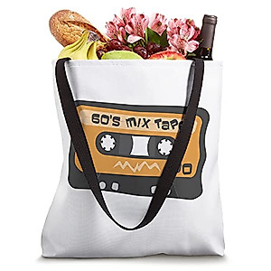 1960s Mix Tape Audio Cassette Tote Bag