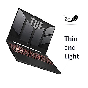 Asus 2022 Newest TUF Gaming A15 15.6'' FHD 144Hz Laptop - AMD Ryzen 7 -6800H -RTX 3050 Ti, DDR5, MUX, RGB Backlit KB, WiFi 6, Gray, Win 11, w/HDMI (32GB RAM