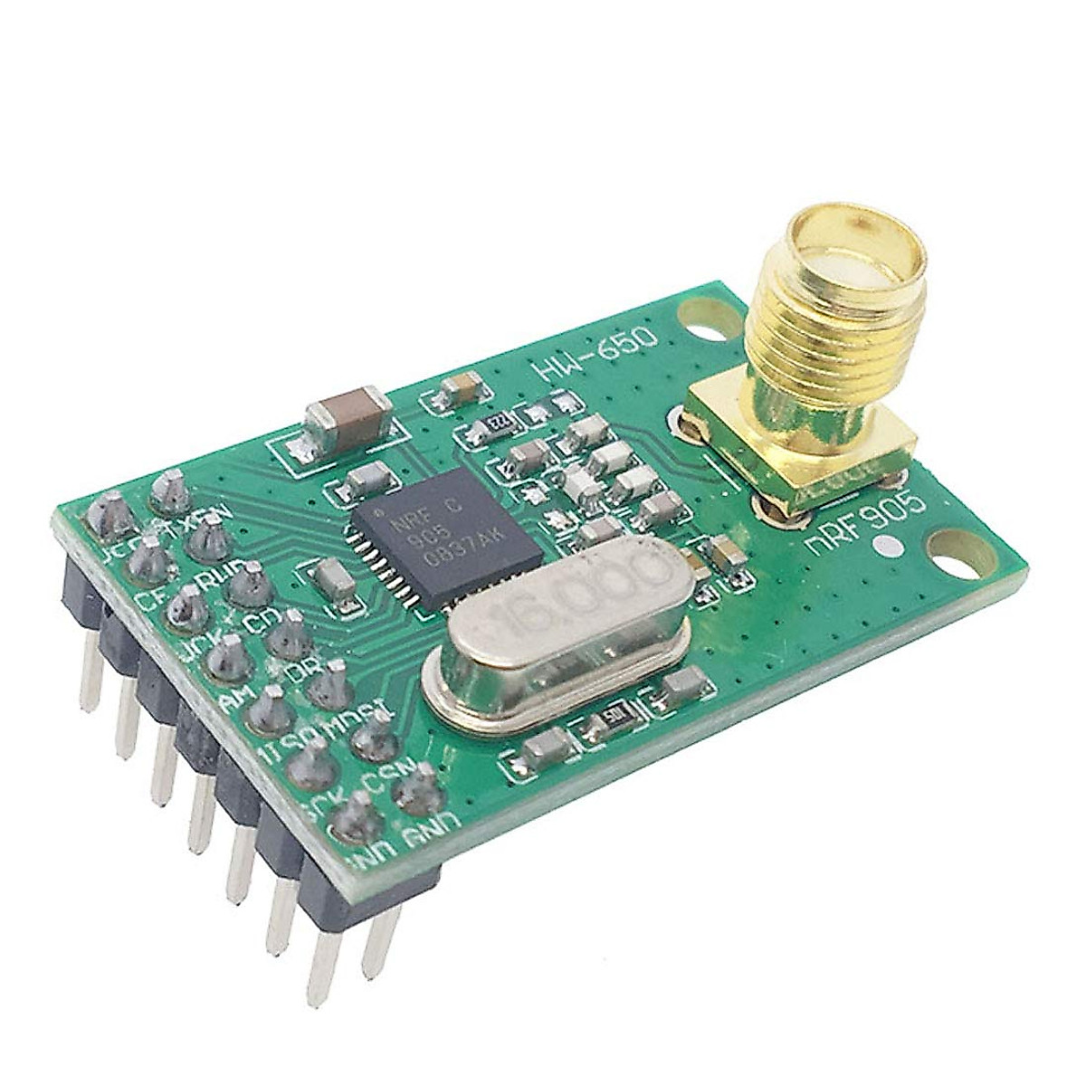 HiLetgo NRF905 Wireless Transceiver Module PTR8000+ 433/486/915MHz with Antenna NF905SE