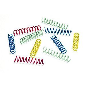 Ethical Thin Colorful Springs Cat Toy, 10-Pack, Medium Breeds