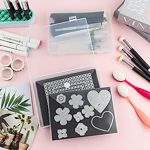 Briartw 3 Pcs A4 0.5mm Thick Single Sided Strong Magnetic Sheets Flexible Rubber Sheets for Metal Dies Storage and Organize Scrapbooking Tool Craft Supplies Rubber Magnetic Sheets Set