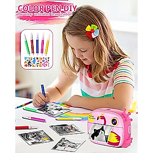 Kids Camera Instant Print, 2.4-inch Screen 12MP / 1080P HD Kids Digital Camera, Kids Toddler Camera, Boys Girls Christmas Birthday Gifts for 3 4 5 6 7 8 9 10 11 12 Year Old