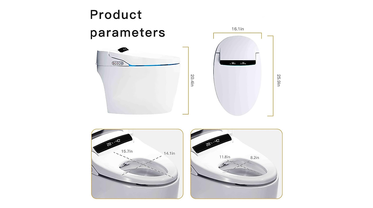 XEK Smart Toilet - Advanced Bidet for Ultimate Comfort